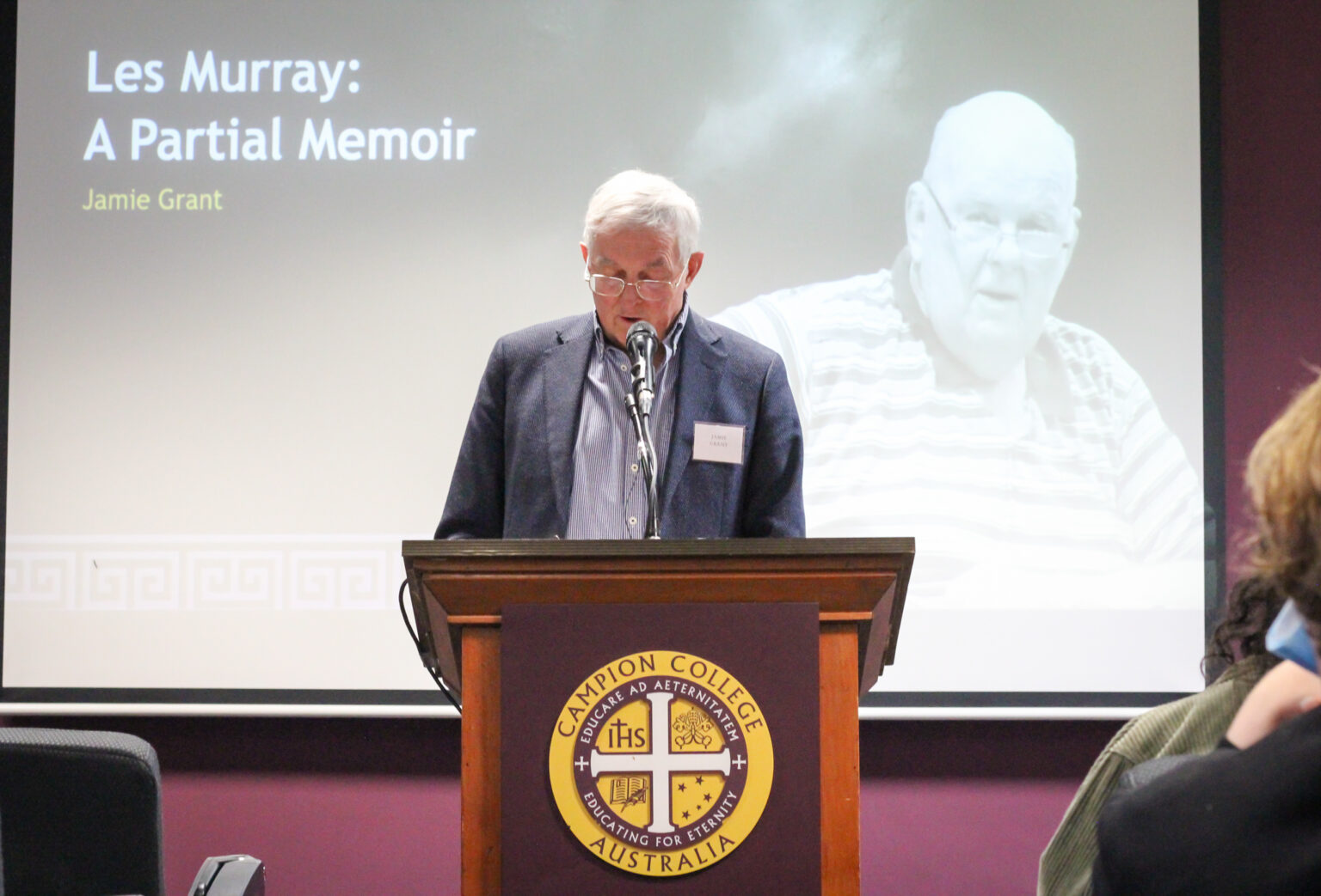 Les Murray Conference honours late Australian poet - Campion College