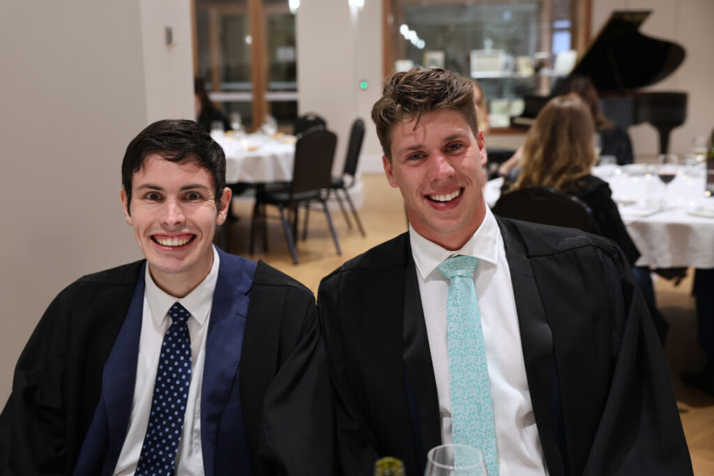 Students and staff farewell 2023 at Reveillon - Campion College
