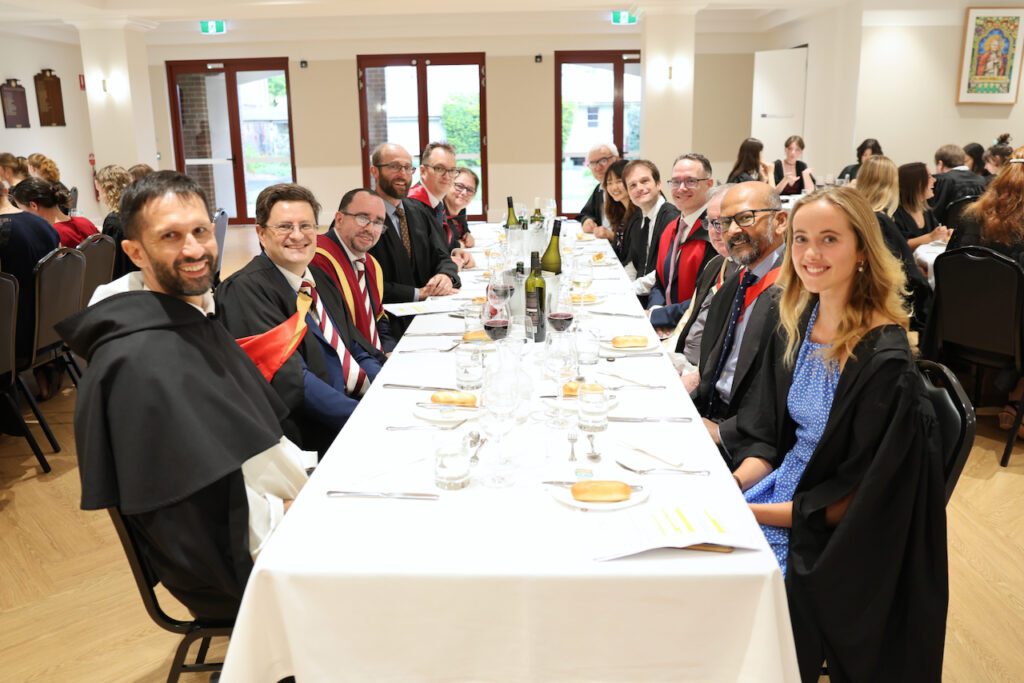 First Honours Graduates Recognised at Formal Hall - Campion College