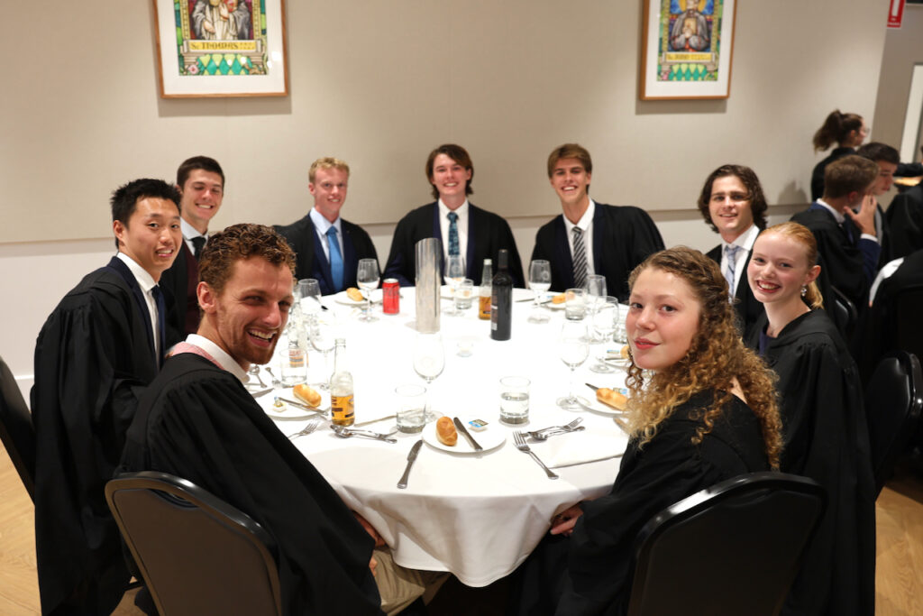 First Honours Graduates Recognised at Formal Hall - Campion College