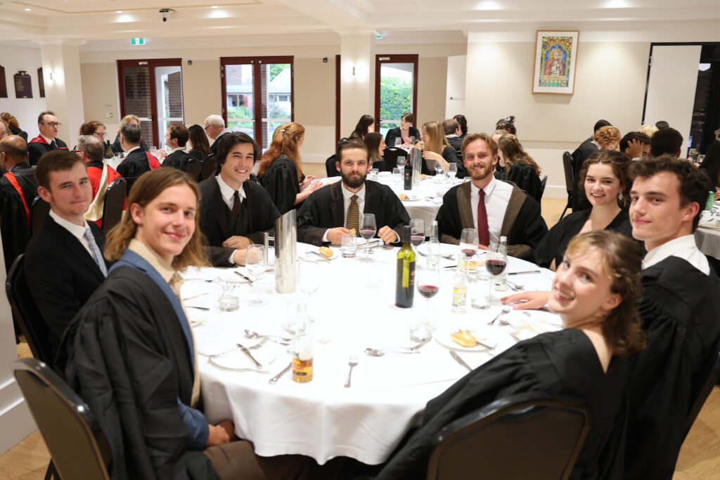 First Honours Graduates Recognised at Formal Hall - Campion College