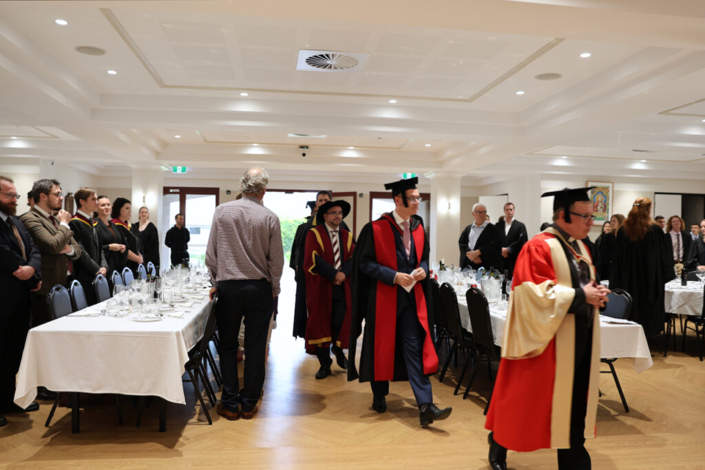 First Honours Graduates Recognised at Formal Hall - Campion College